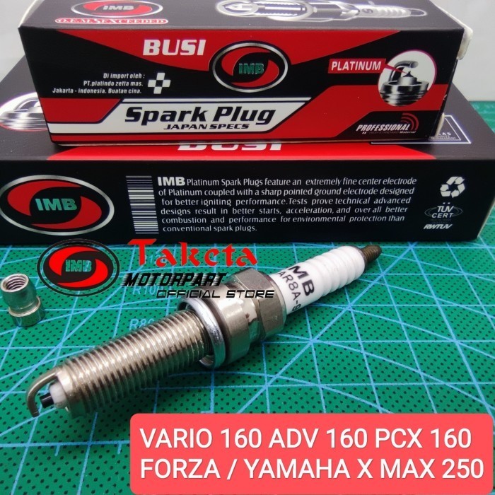 Iridium POWER RACING SPARK PLUG LMAR8A-9 / PCX160 / VARIO 160 / ADV 160 ...