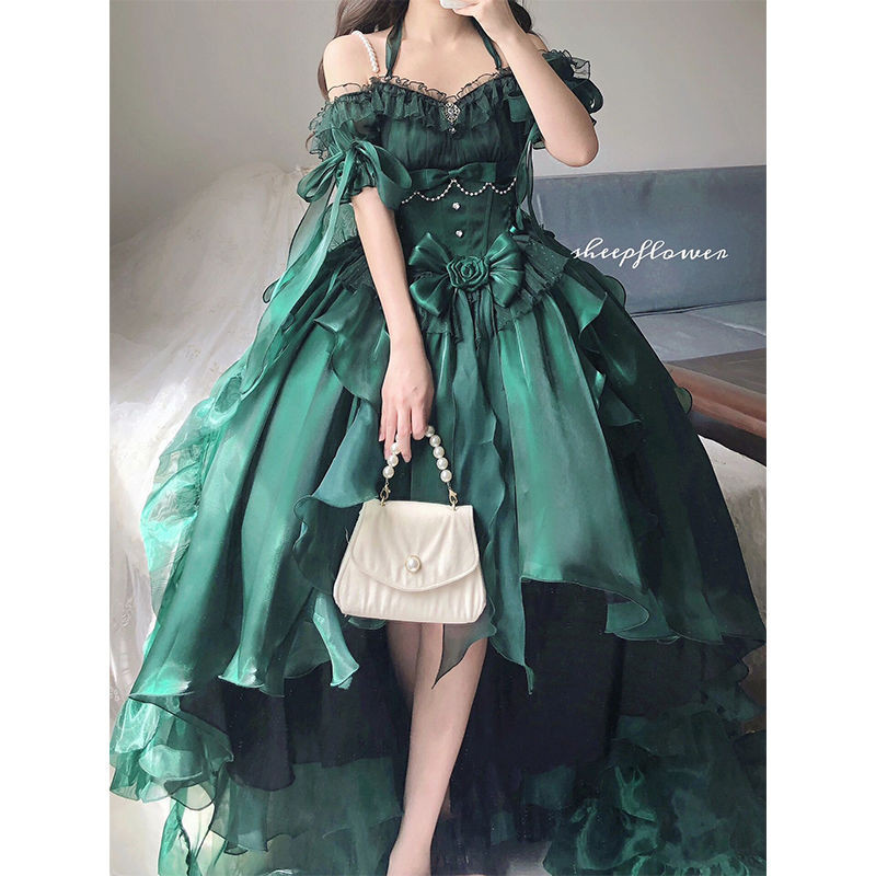 Long Dress Elegant Light Running Princess Dress Wedding Dress Beautiful ...
