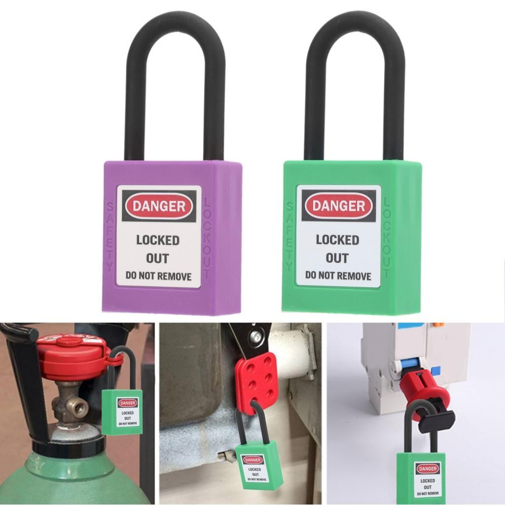 Yohooo Safety Padlock Indoor Tagout Insulating Lock Beam Shackle ...