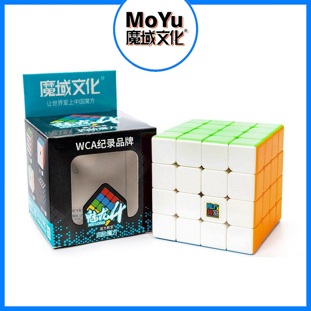 4x4 Cube MoYu Meilong 4x4 Cube Stickerless Black | Shopee Philippines