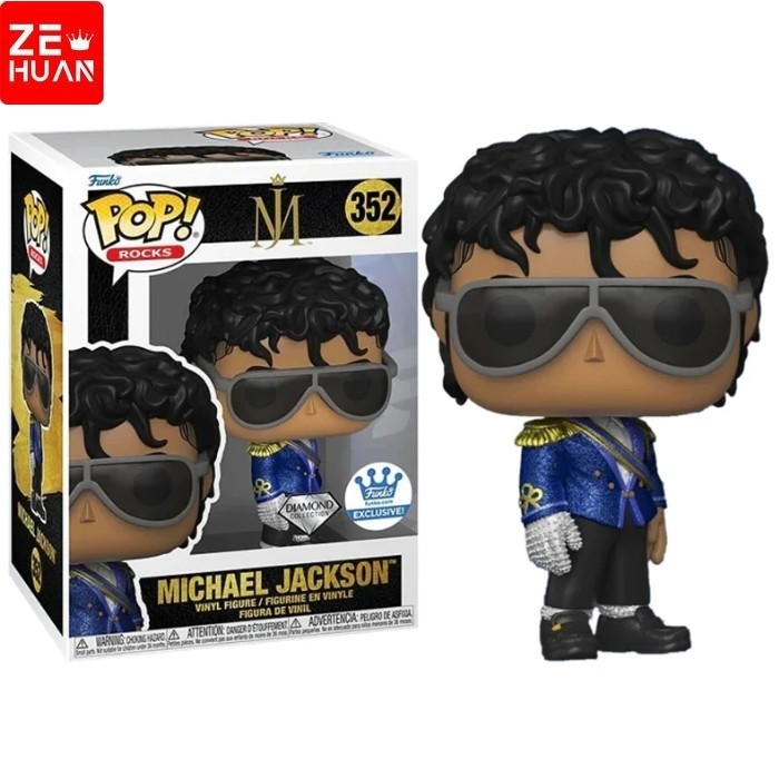 Funko Pop Singer Musician Actor Michael Jackson 352# Action Figure ...