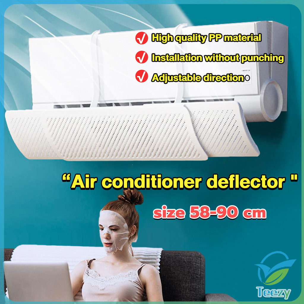 TZ Adjustable Air Conditioner Cover Air Conditioning Baffle Deflector ...