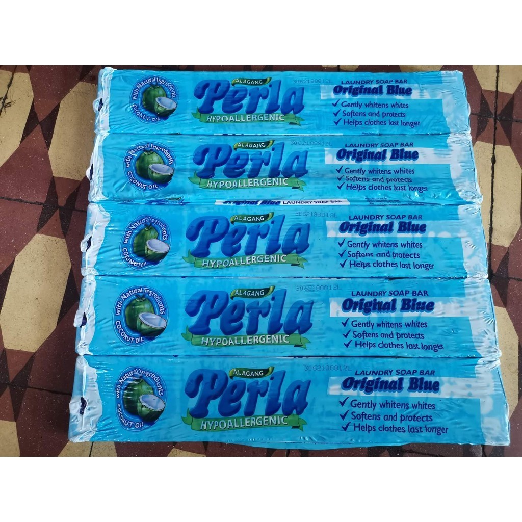 Perla Long Bar 380g (Original White, Original Blue) | Shopee Philippines