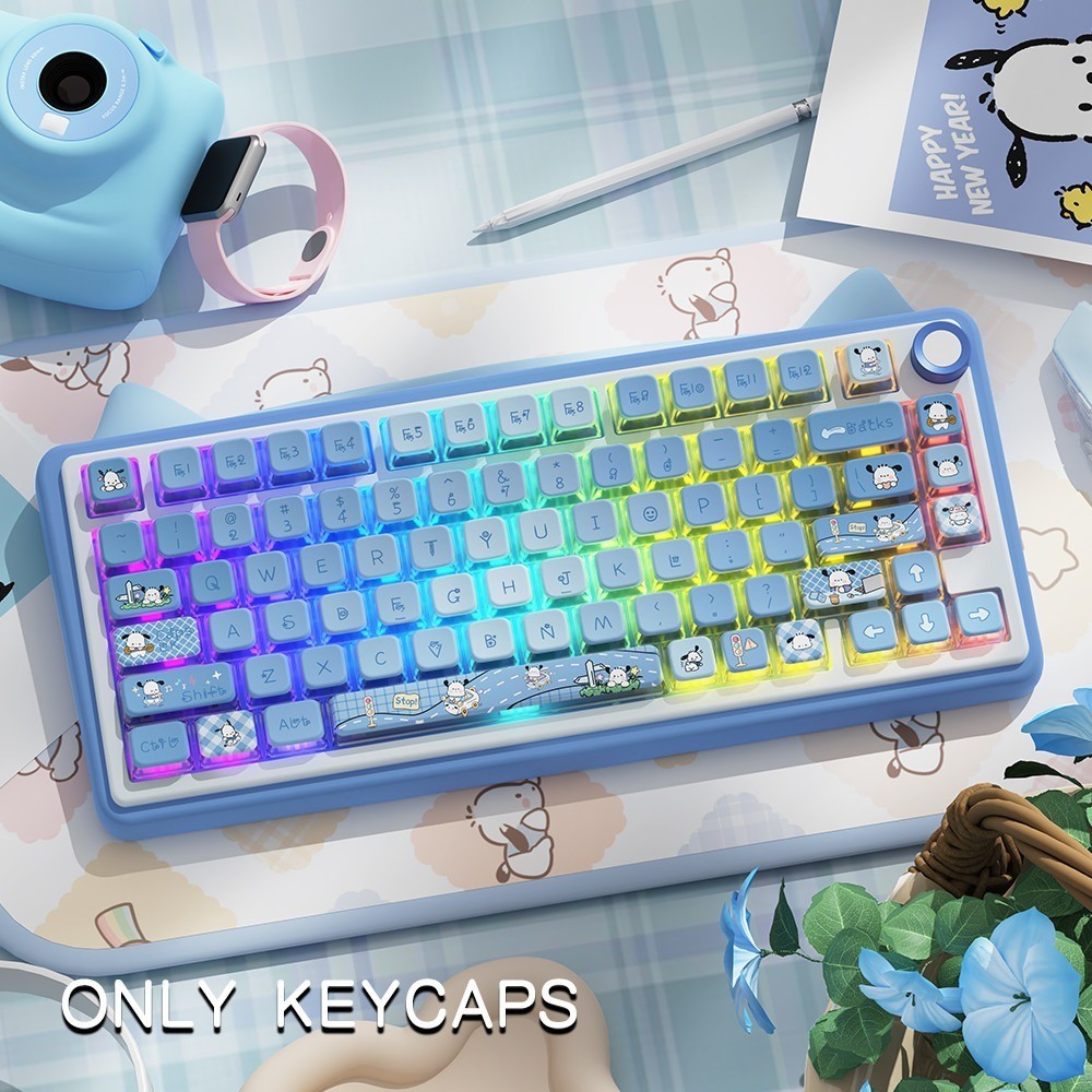 Cute dog Theme Keycaps MSA Profile Personalized Keycap For Mechanical ...