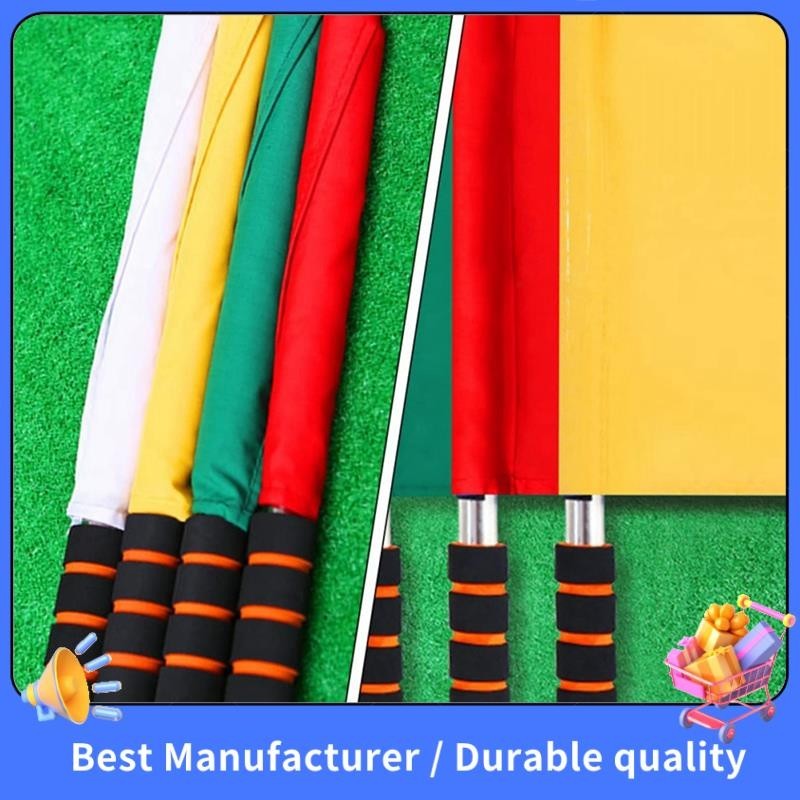 4pcs Referee Flag Volleyball Linesman Flags Referee Hand Flags ...