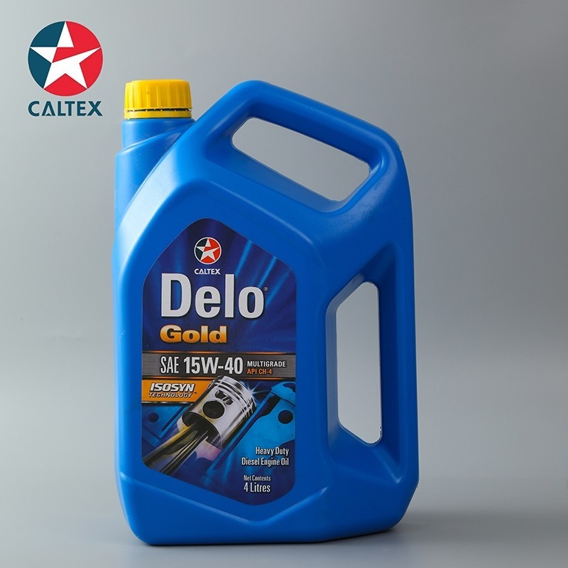 DELO shell-Caltex Delo Gold 15W-40 Multigrade API CH-4 Heavy Duty Diesel Engine Oil | Shopee ...