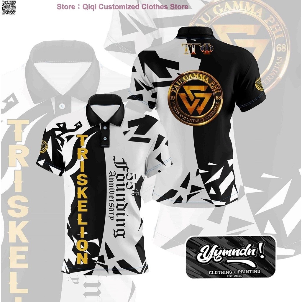 55TH ANNIVERSARY FOUNDING TRISKELION SINCE 1968 CUSTOM HIGH QUALITY ...