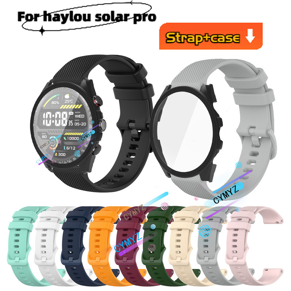 haylou solar pro strap Silicone strap haylou solar pro LS18 Smart Watch ...