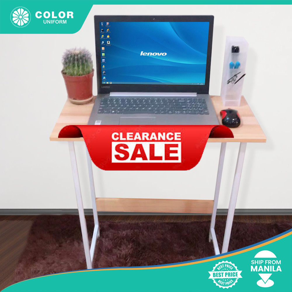 Clearance Mega Sale Minimalist Computer Desk Solid Wood Study Table 1pc ...