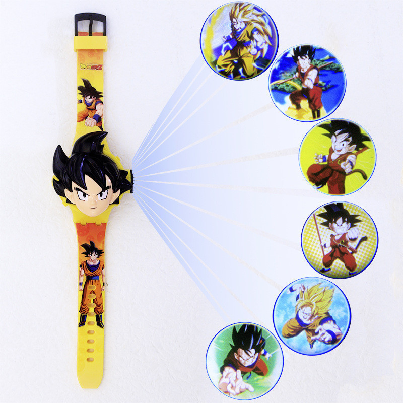 Dragon Ball Toy Kids Watch 6 Image Projector Toy Stitch Ben 10 My ...