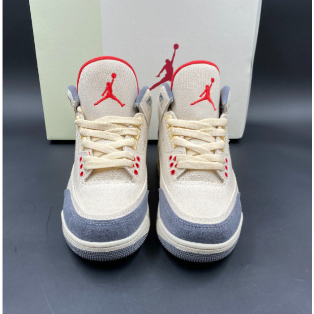 Jordan Air Jordan 3 retro se "muslin" Mid-Top retro Basketball Shoes ...