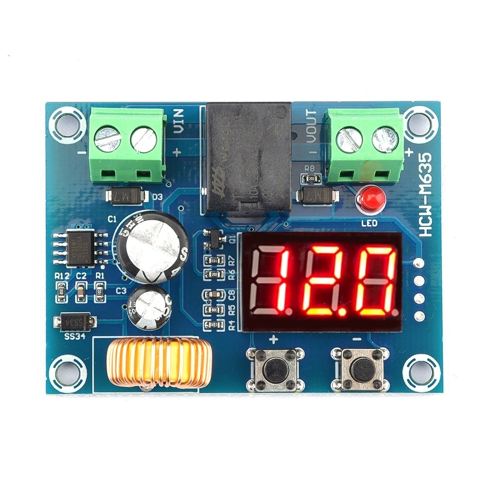 XH-M609 LED Digital Battery Low Voltage Disconnect Module Over Charge ...