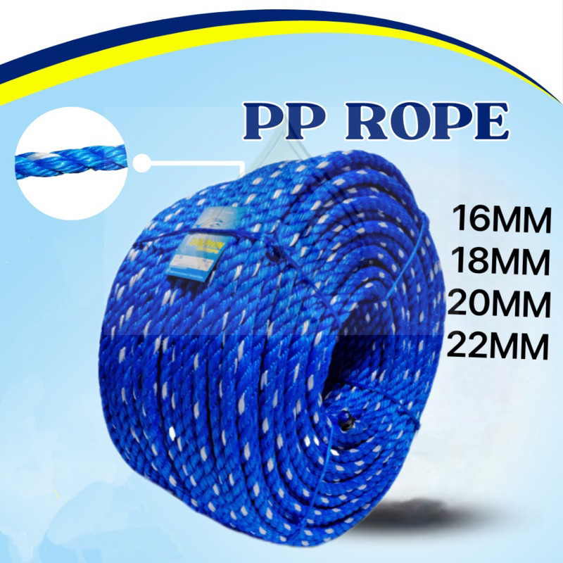 ♠NYLON ROPE 22mm 20mm 18mm 16mm x 200 meters HIGH QUALITY and DURABLE ...