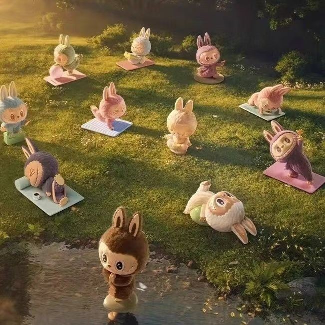 Spot Goods 】Optional PopMart Labubu THE MONSTERS Lazy Yoga Series Blind ...