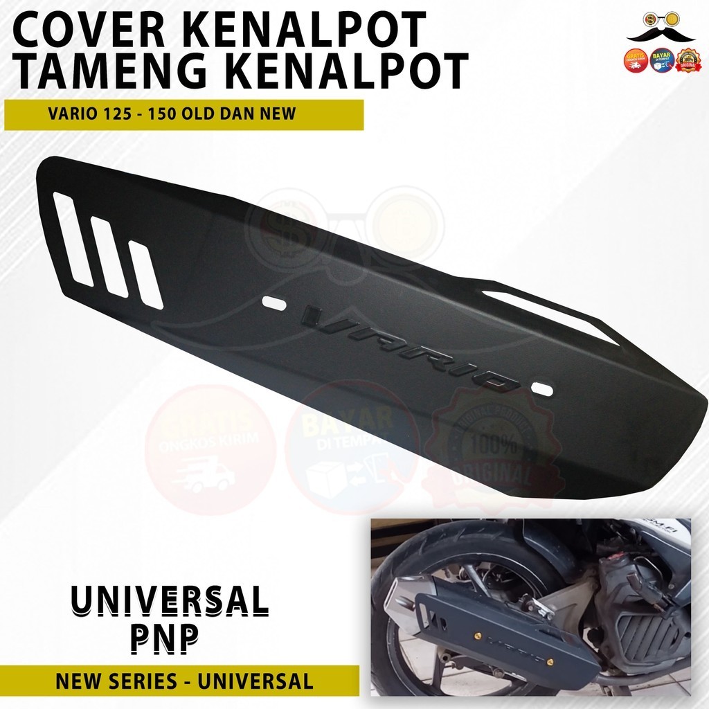 VARIO 125 150 ABS EXHAUST SHIELD COVER CBS ISS VARTECH TECHNO OLD NEW ...