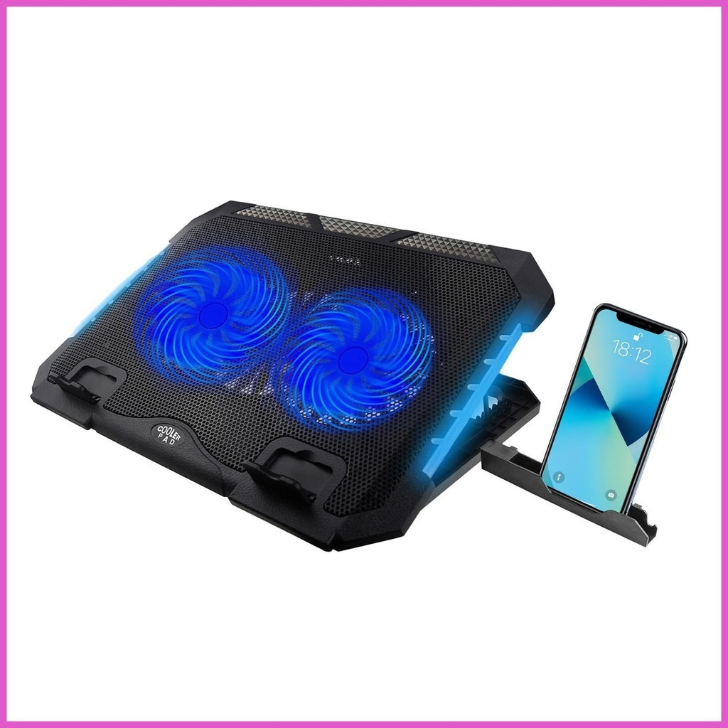 Laptop Cooling Stand RGB Laptop Cooling Stand With 5 Height Adjustable ...