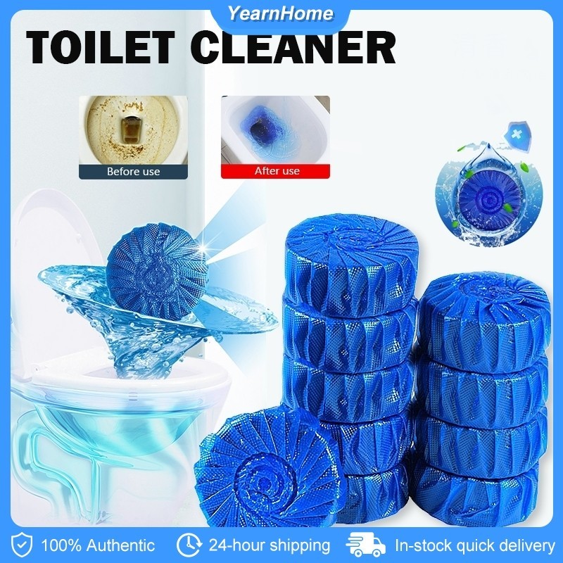 Automatic Toilet Bowl Cleaner Toilet Deodorant Effervescent Tablet Fast ...