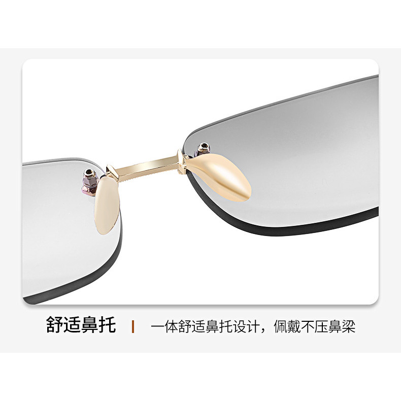 Light Grey Lens outdoor Double vista bifocal Reading Glasses Multifocal ...