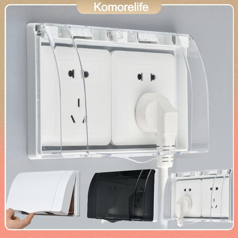 High Quality Self-adhesive Wall Socket Switch Waterproof Box Nailfree ...