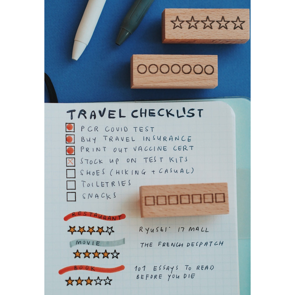 Checklist Rubber Stamp | Shopee Philippines
