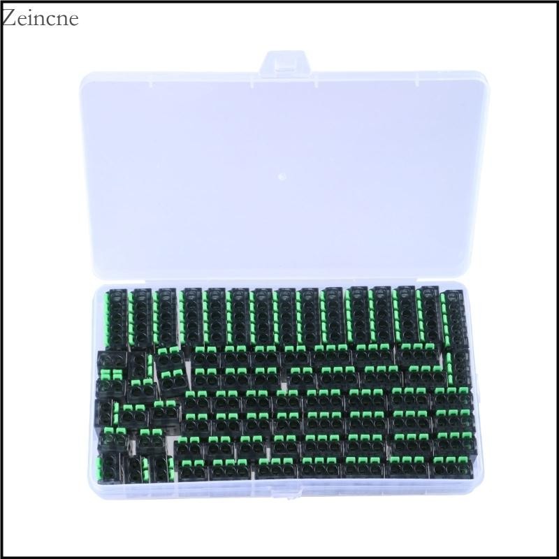Zein 75Pcs Lever Wire Connector Push-in Terminals Block Fast Cable ...