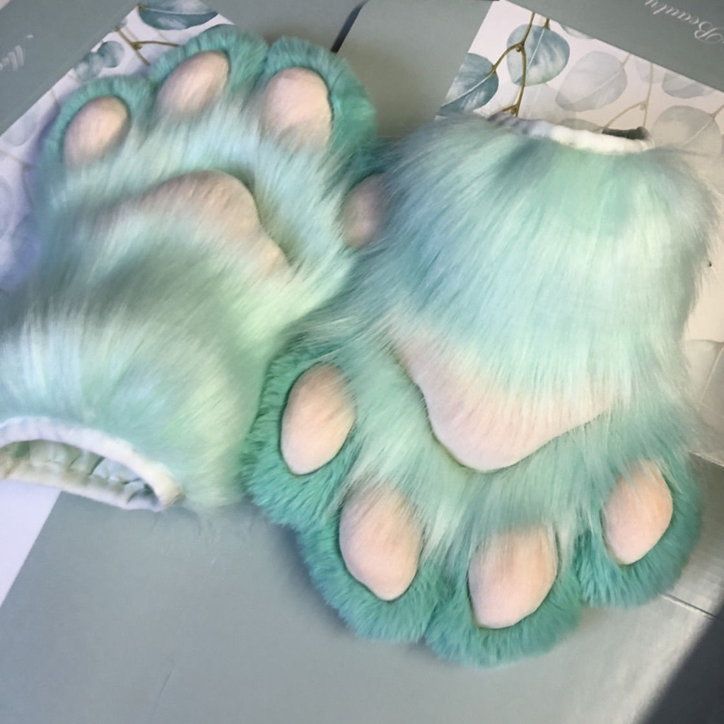 Furryki squeaky furryki furryki fursuit cat claw finished furry claw ...