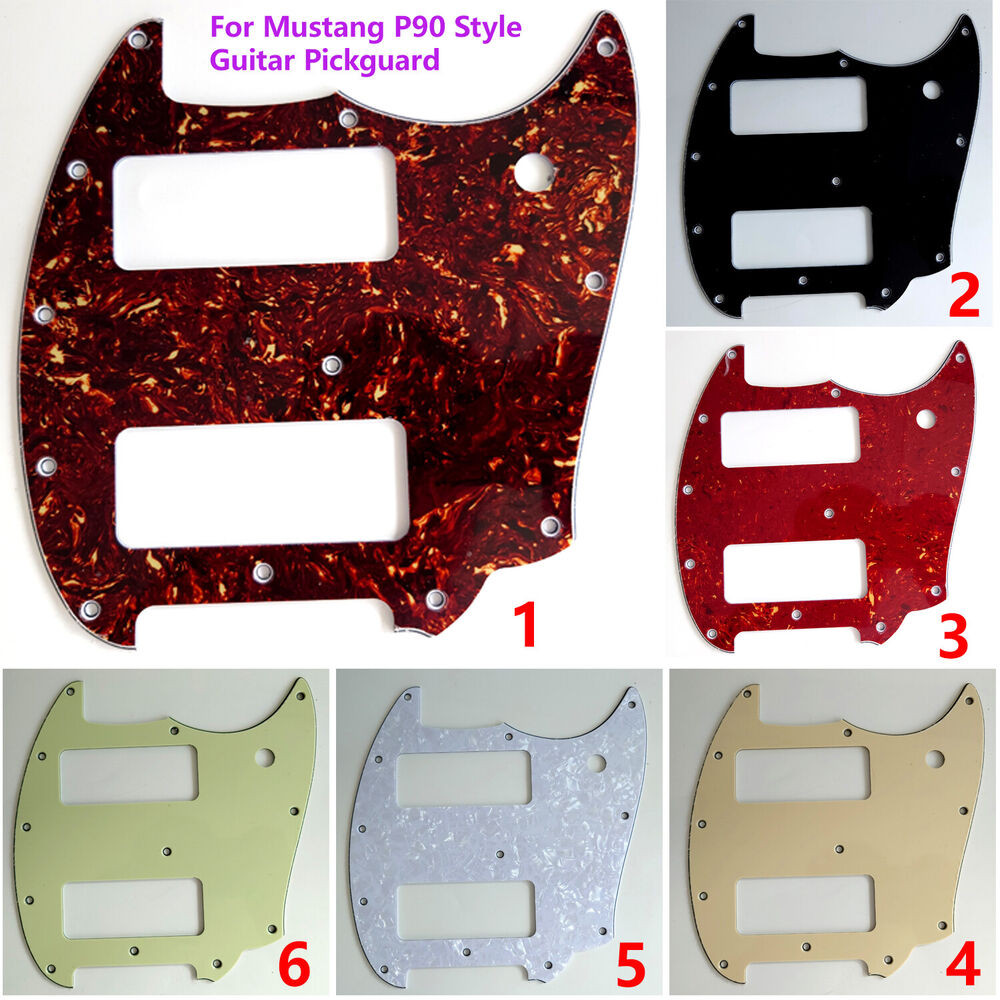 For Fender OffSet Series Mustang P90 Style Guitar Pickguard Replacement ...