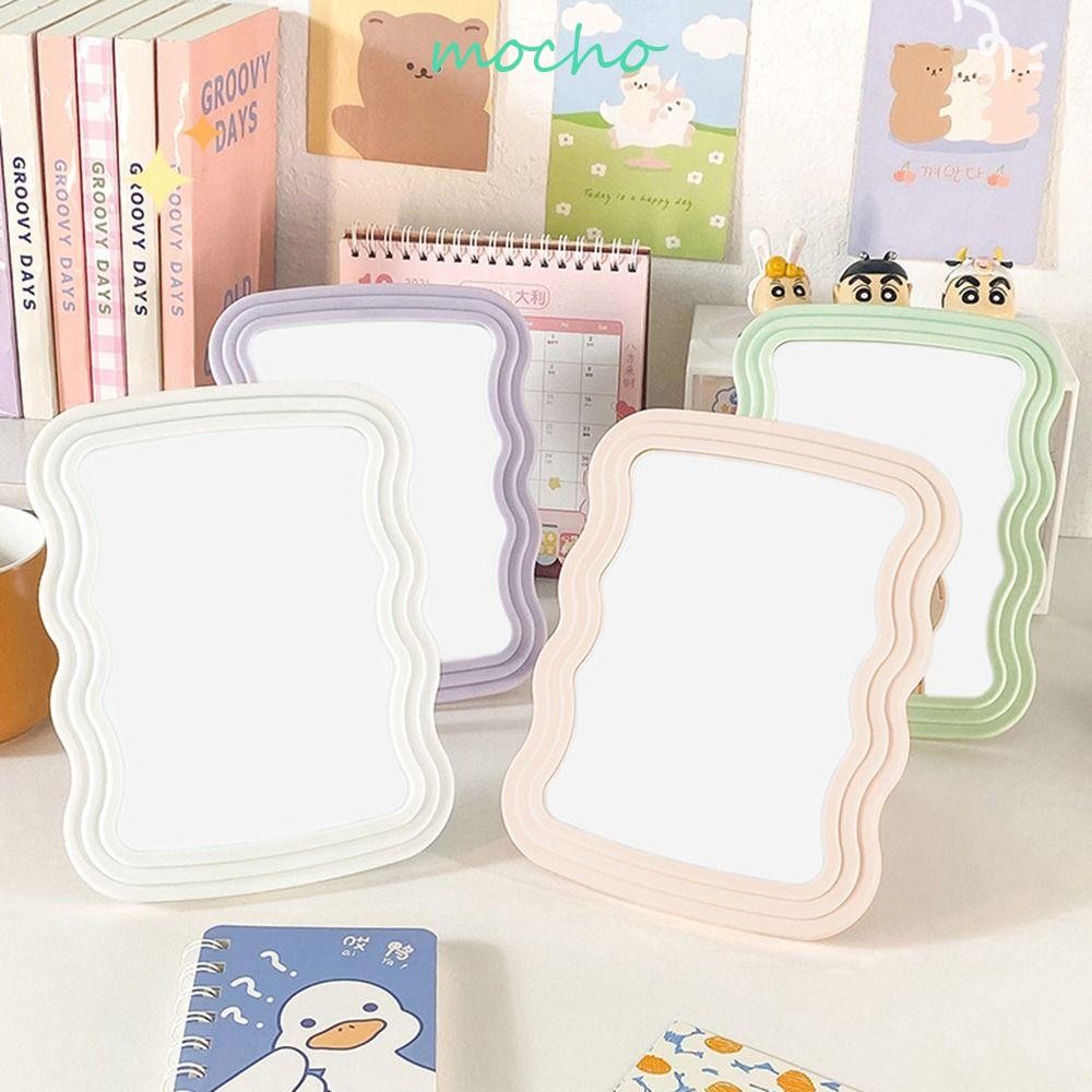 MOCHO Water Ripple Makeup Mirrors, Cute Irregular Vanity Mirror ...