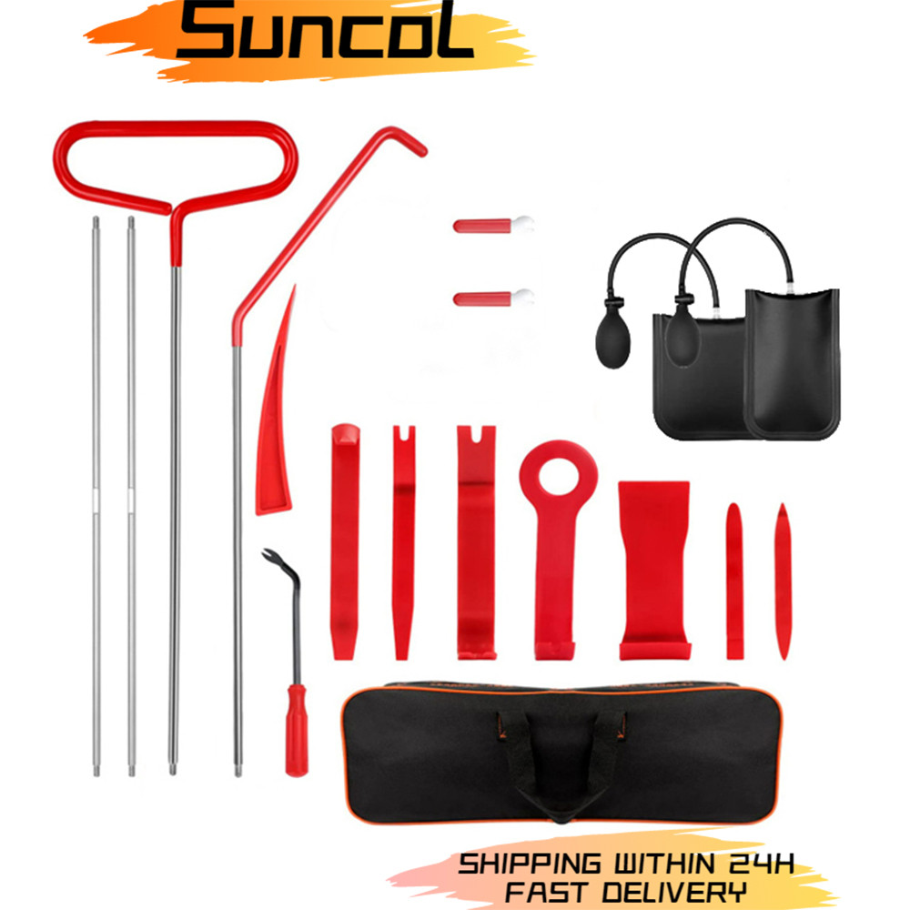 18Pcs/Set Car Air Cushion Emergency Open Unlock Tool Kit Lock Out ...