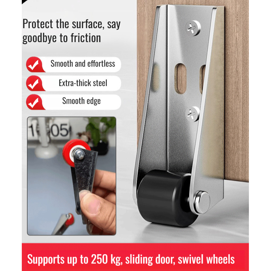 【24H Dispatched】Door Droop Pulley/Sliding Door Support Wheel/Steel ...