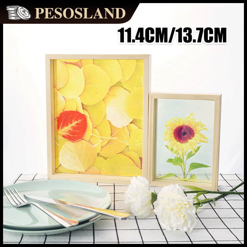11.4/13.7cm Wooden Specimen Frame Specimen Display Frame Photo Picture ...