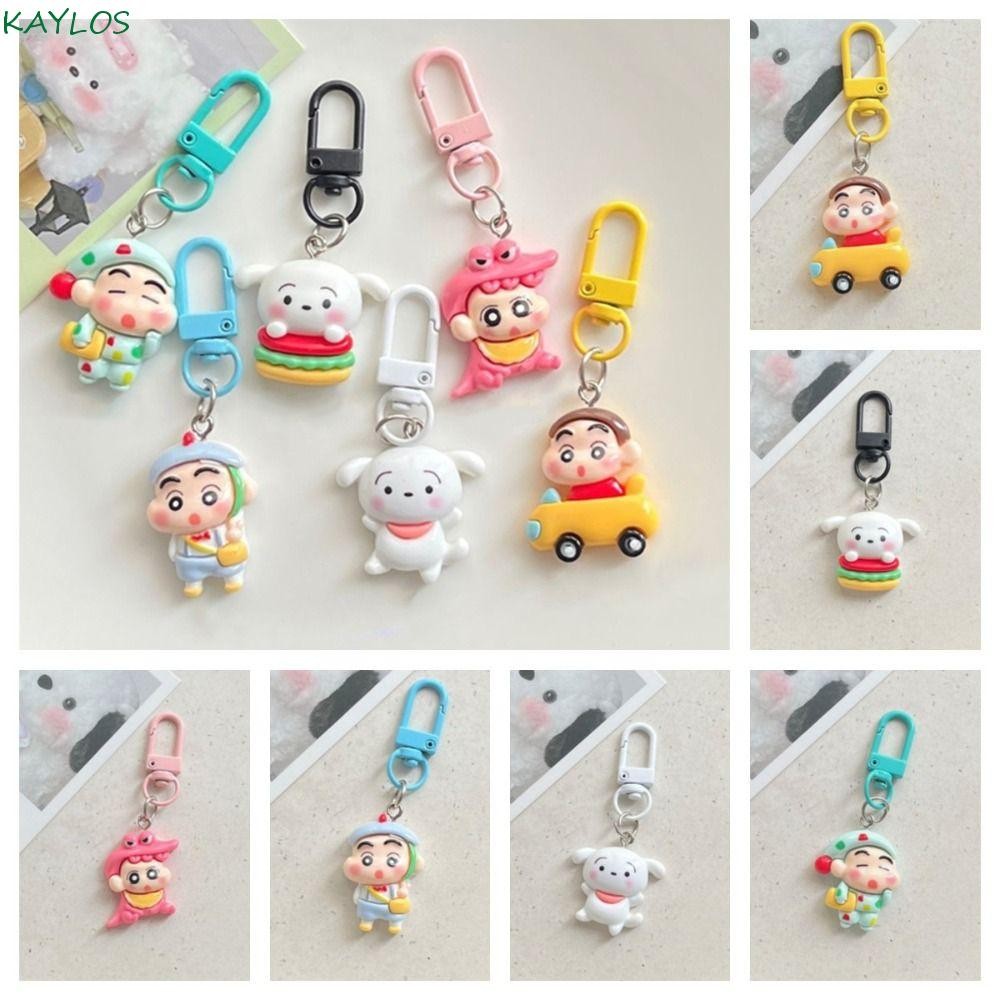 KAYLOS Crayon Shin-chan Keychain, Japanese Anime Himawari Backpack ...