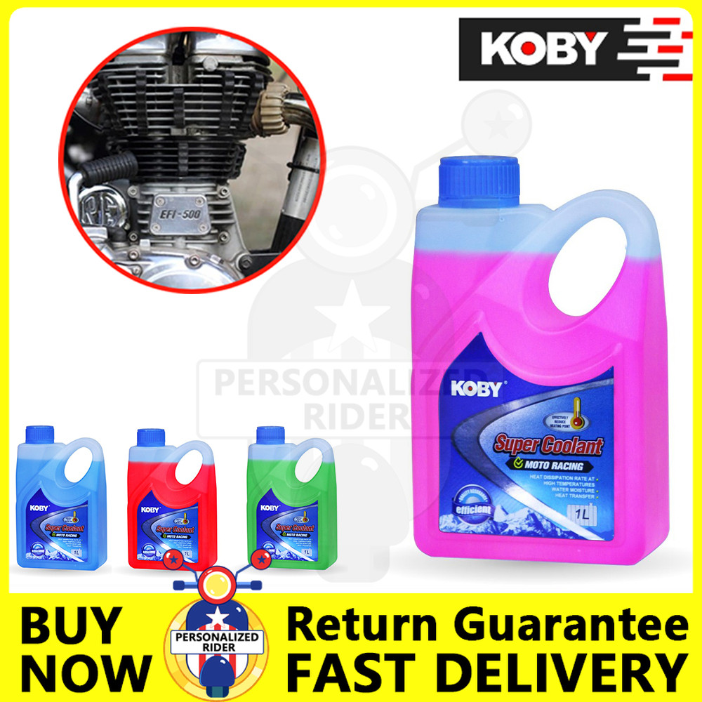Koby Super Coolant Moto Racing 1 Liter [P'd RIDER] | Shopee Philippines