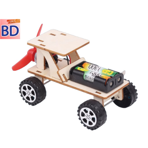 Kit Car Mini Wind Power DIY Wooden Material Craft | Shopee Philippines