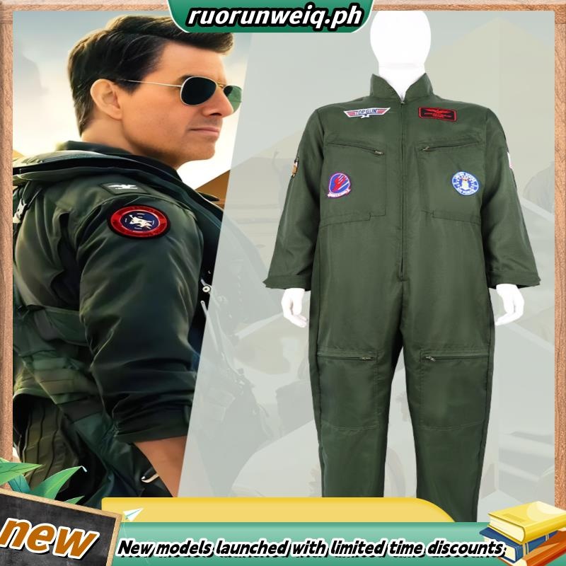 CODHalloween Costume For Adult Army Green American Military Pilot ...