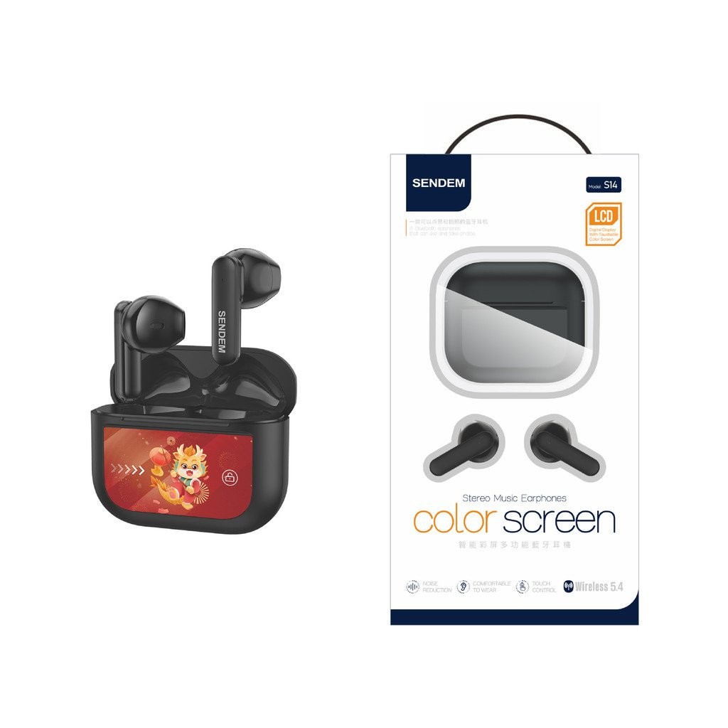Smart Color Screen Multifunctional Bluetooth Headset Smart Noise ...
