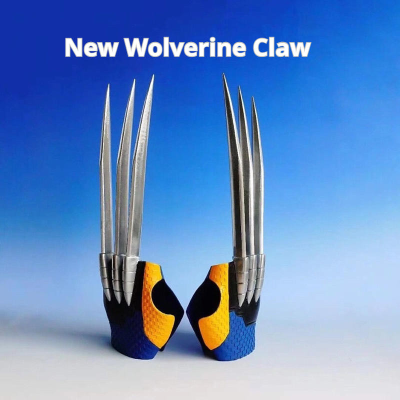 New Wolverine Claw Set Hand Mounted Plastic Weapon Accessory Model kids ...