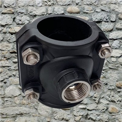 PE quick connector additional interface PPR pipe water separator saddle ...