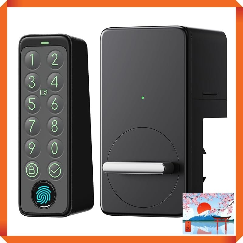 SwitchBot Smart Lock Fingerprint Authentication Pad Set Alexa Smart ...