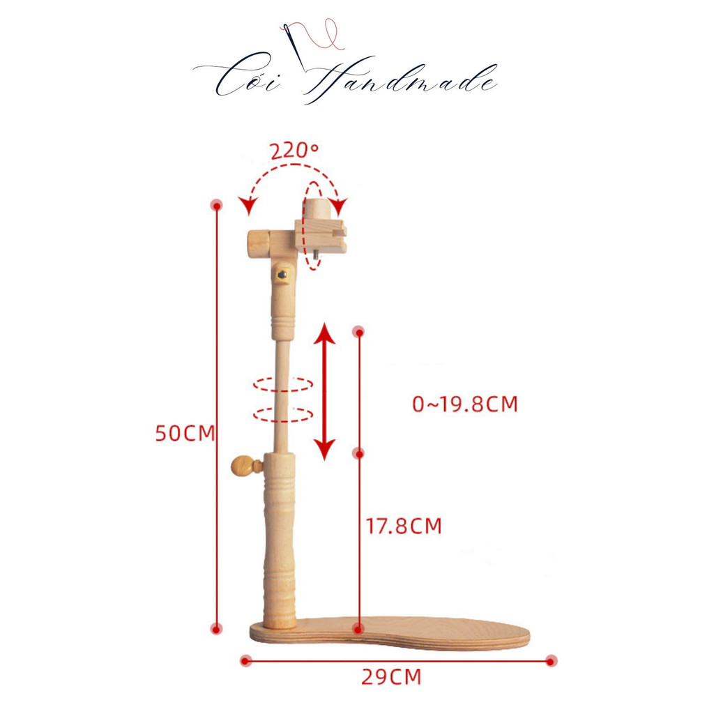 Embroidery Frame Clamp Base, Convenient Embroidery Frame Fixing Bracket ...