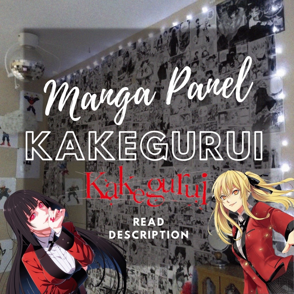 MANGA PANEL | Kakegurui Compulsive Gambler Anime Wall Manga Panel (Read ...