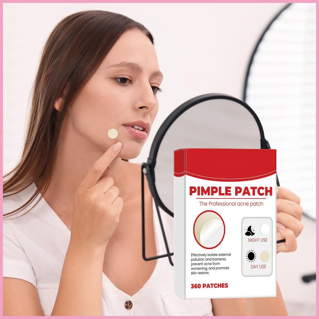 Clear Pimple Patch Invisible Round Shape Pimple Patches Pimple Stickers ...