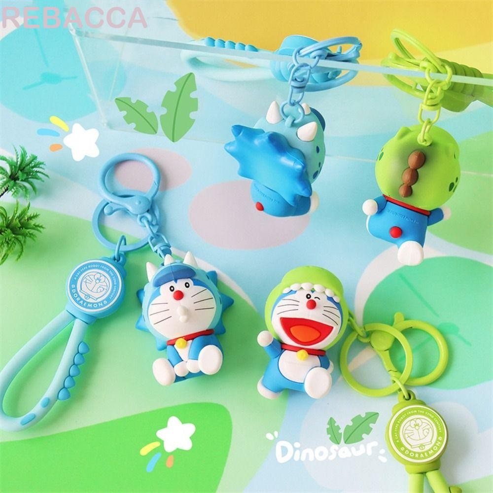 REBACCA Doraemon Doll Keychain, Cartoon Character Childhood Memories ...