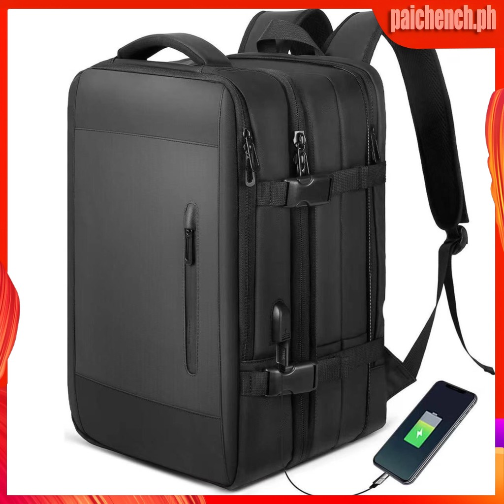 PH available Travel Backpack women Waterproof Expandable backpack with ...