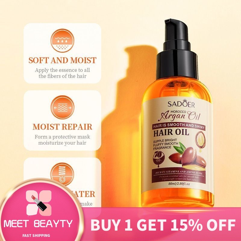 Nut Hair Essence Oil 80ml Improves frizzy hair softness Conditioner ...