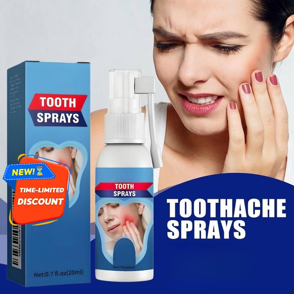 Toothache Spray for Oral Care, Antibacterial Formula for Periodontitis ...
