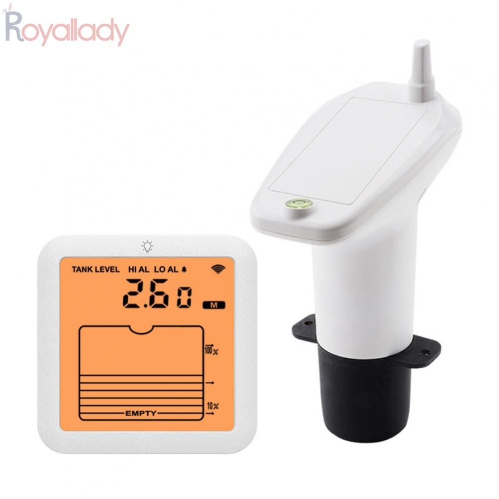 Wireless Water Level Monitor with Backlight and Easy Setup for Home or ...