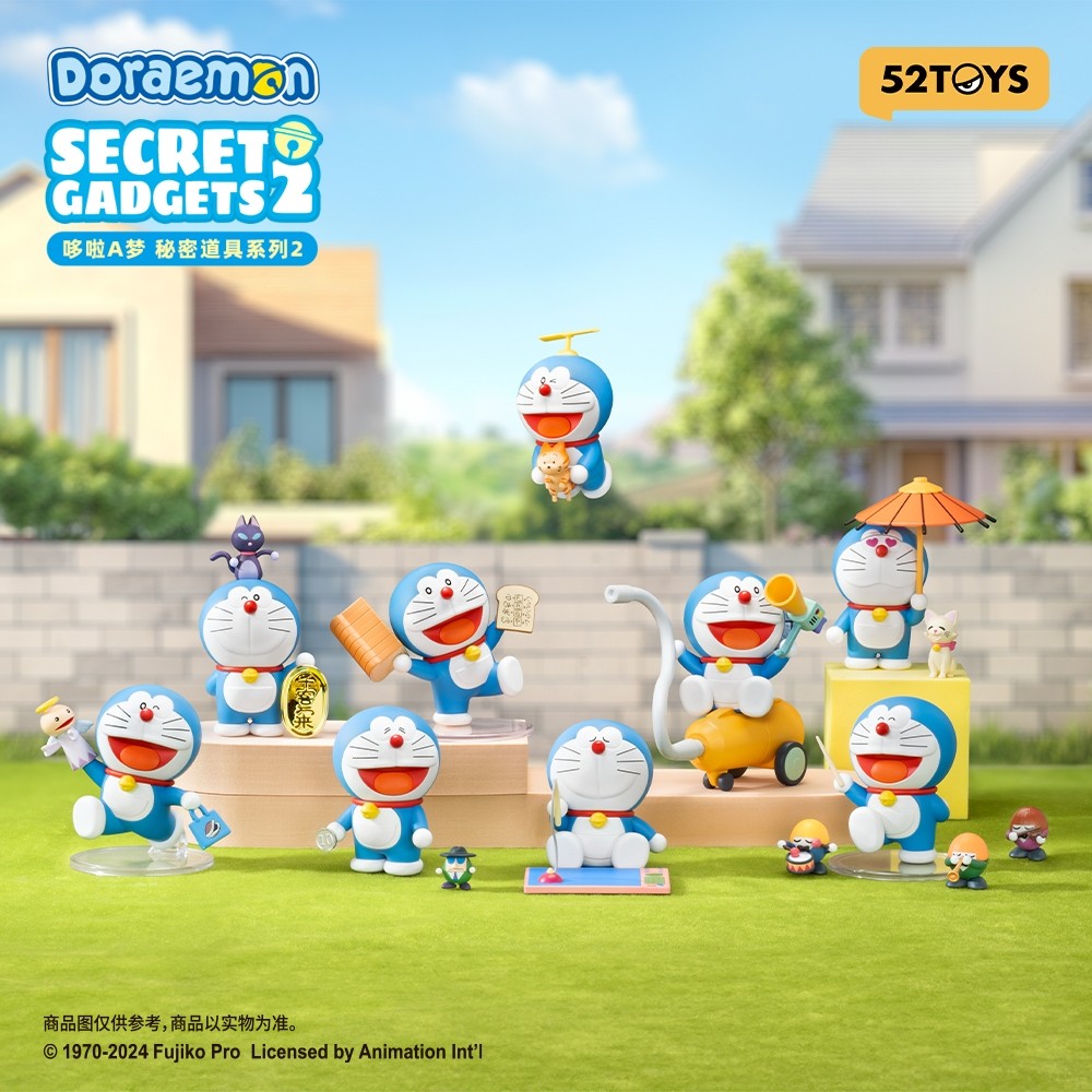 Blind Box Doraemon Magic Gadgets 2 52TOYS Genuine, Blind Box Doraemon ...