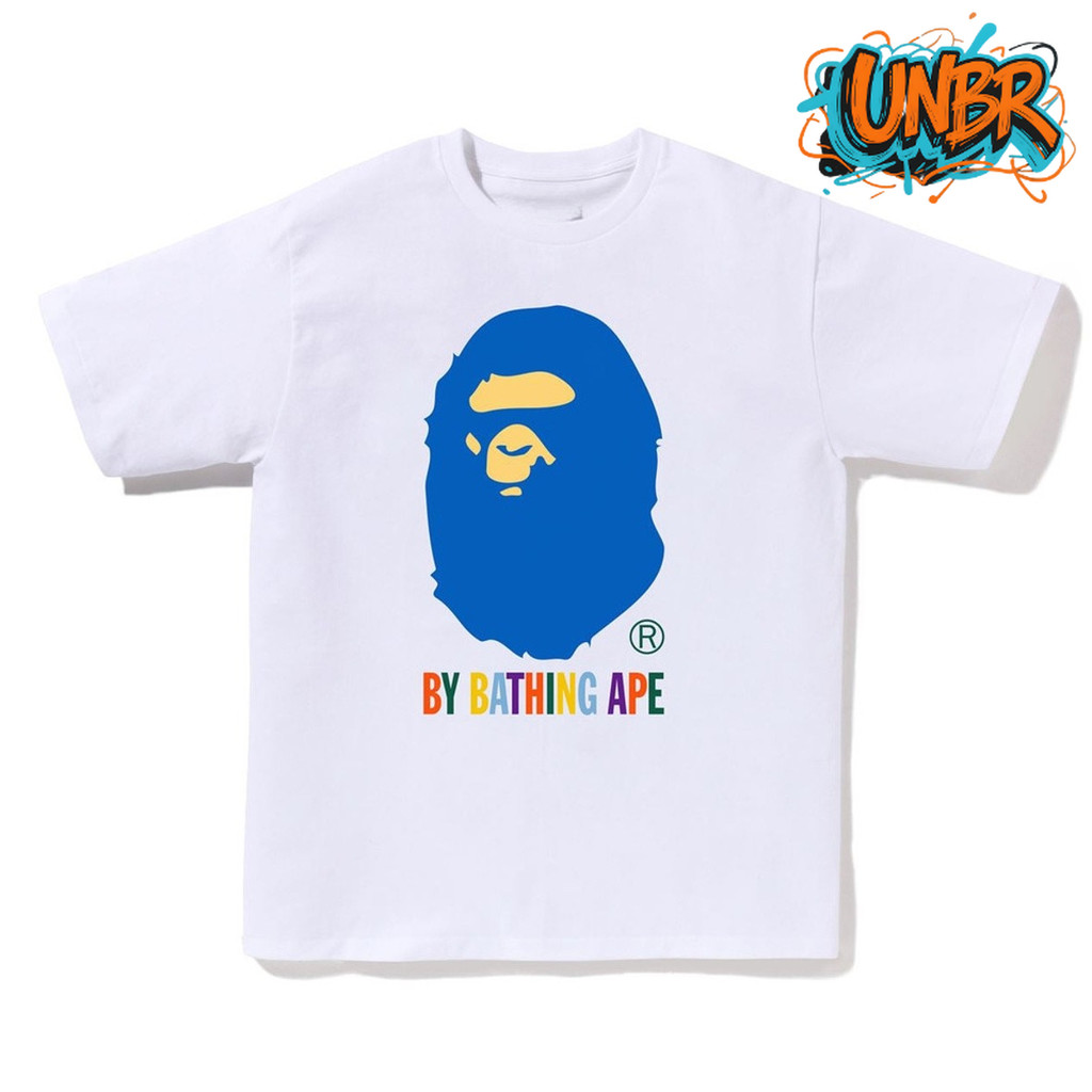 COD UNBR Japanese streetwear brand Bape men's genuine color letter ape ...