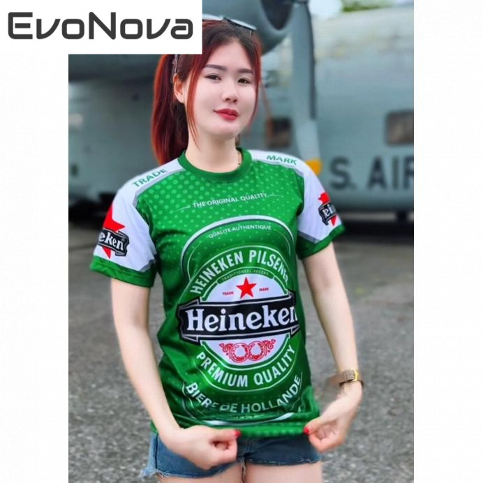 Sports shirts, Heineken patterns, short sleeves and long sleeves ...